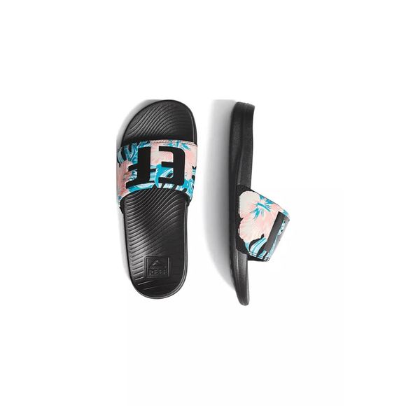 Reef | Shoes | Reef Womens One Slides Sandals Pink Hibiscus 8m | Poshmark